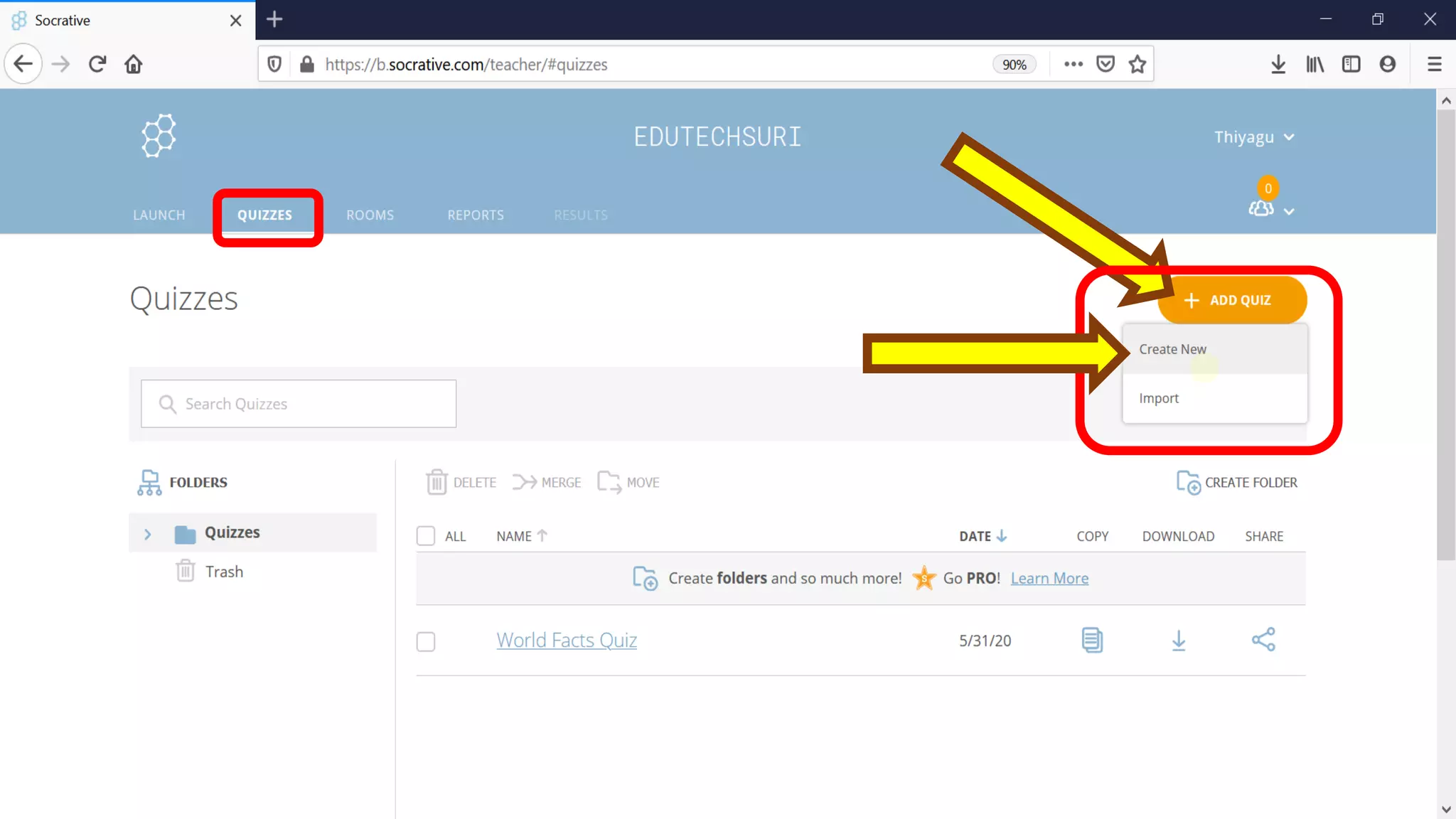Socrative - Assessment Tool - Thiyagu | PDF