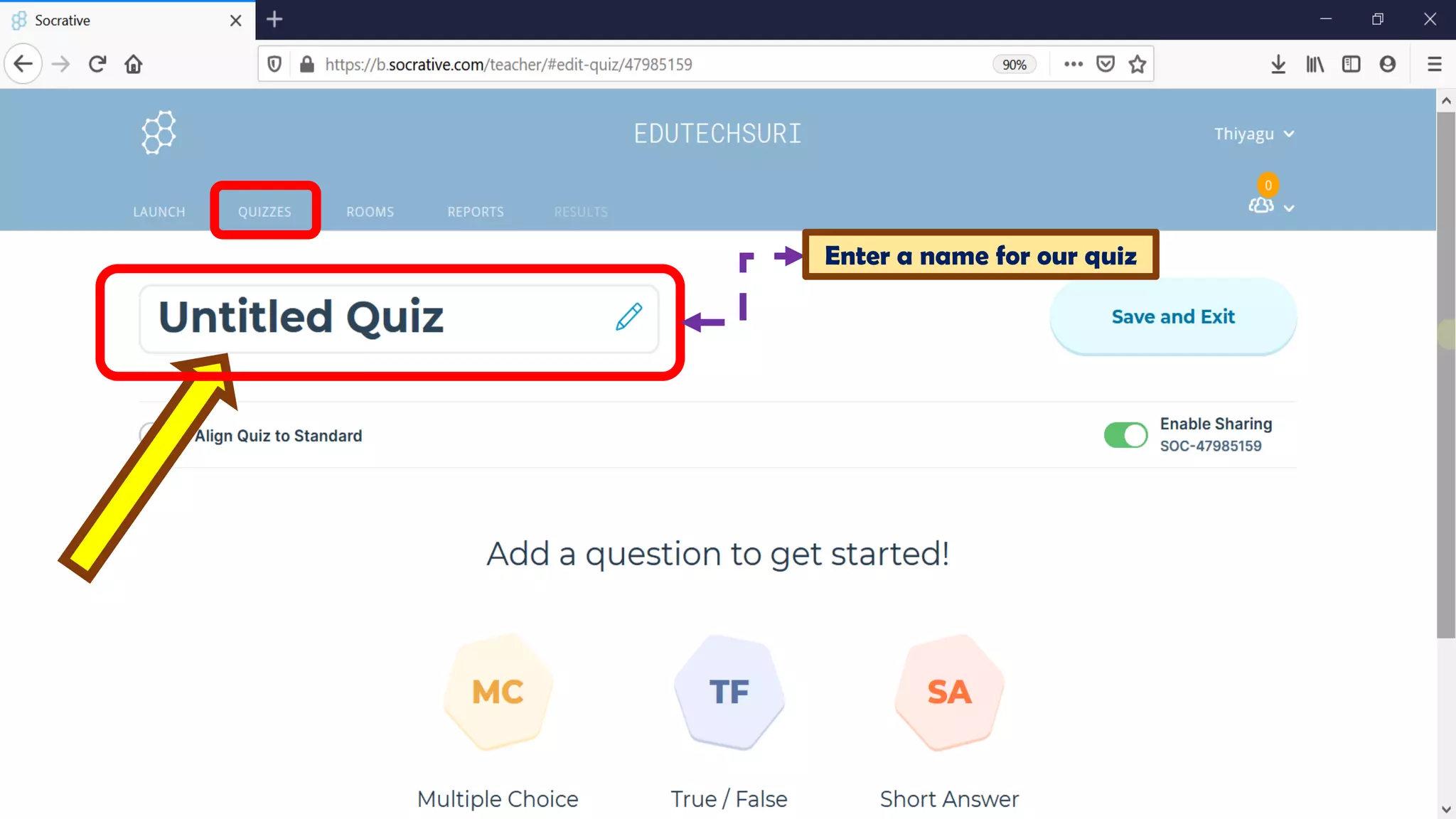 Socrative - Assessment Tool - Thiyagu | PDF