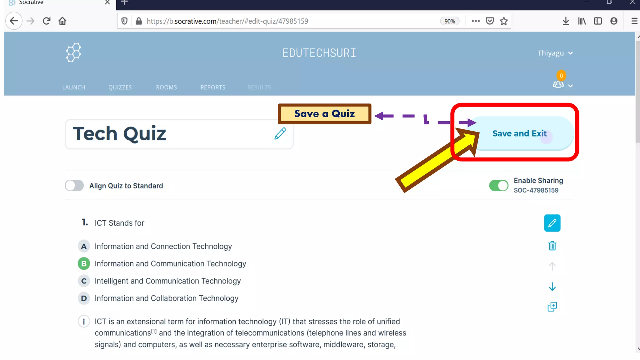 Socrative - Assessment Tool - Thiyagu | PDF