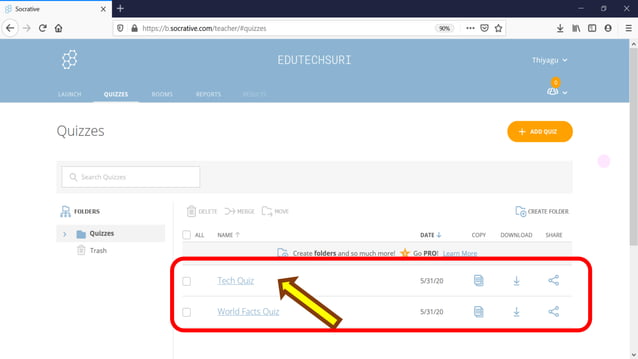 Socrative - Assessment Tool - Thiyagu | PDF