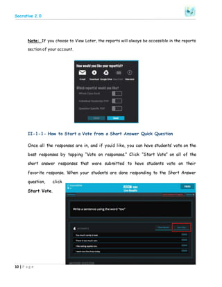 Socrative tutorial | DOCX