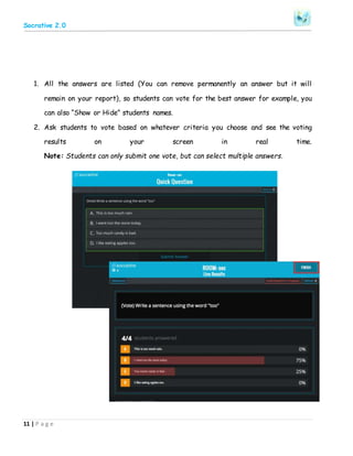Socrative tutorial | DOCX