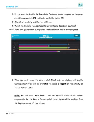 Socrative tutorial | DOCX