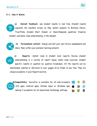 Socrative tutorial | DOCX