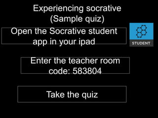 Socrative tilt seminar outline | PPT