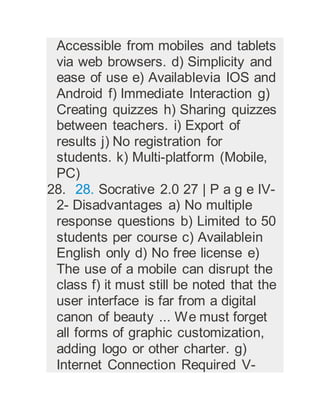 Socrative tutorial new | PDF