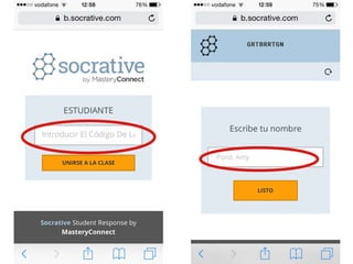 Tutorial Socrative | PPT