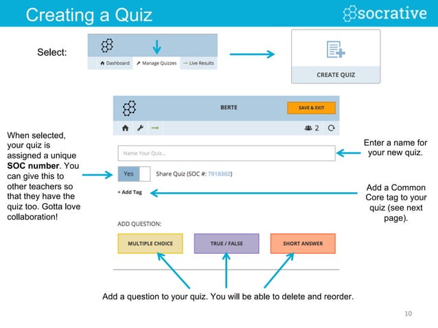 Socrative userguide | PDF | Educational Assessment | Education