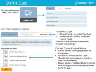 Socrative user guide | PDF