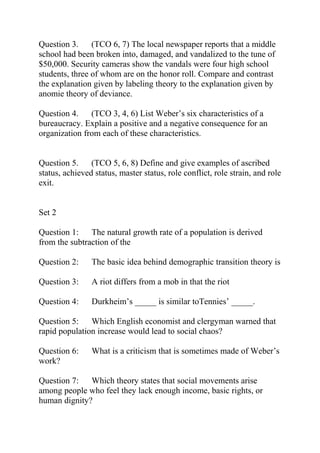 Socs 185 Education Organization / snaptutorial.com