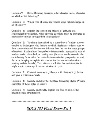 Socs 185 Education Redefined - snaptutorial.com