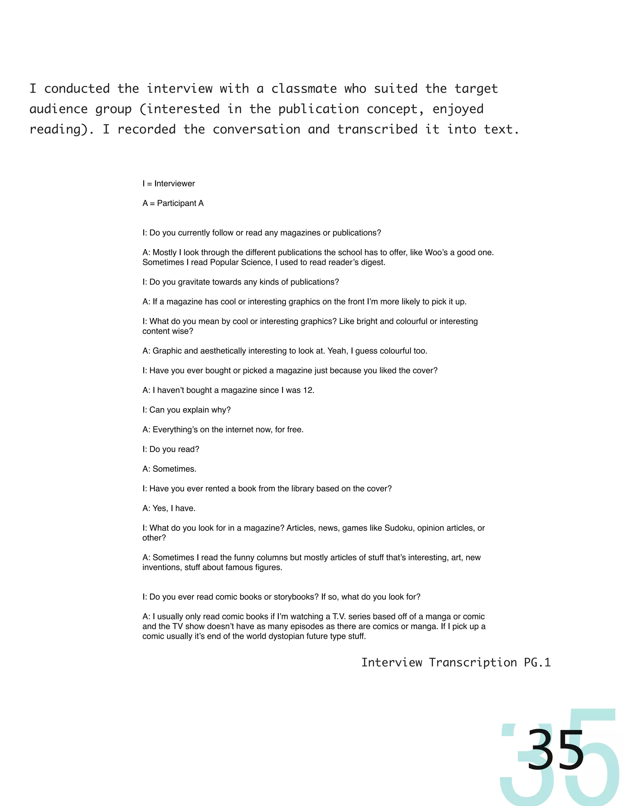 Ethnography Process Book | PDF | Arts and Crafts | Hobbies & Interests