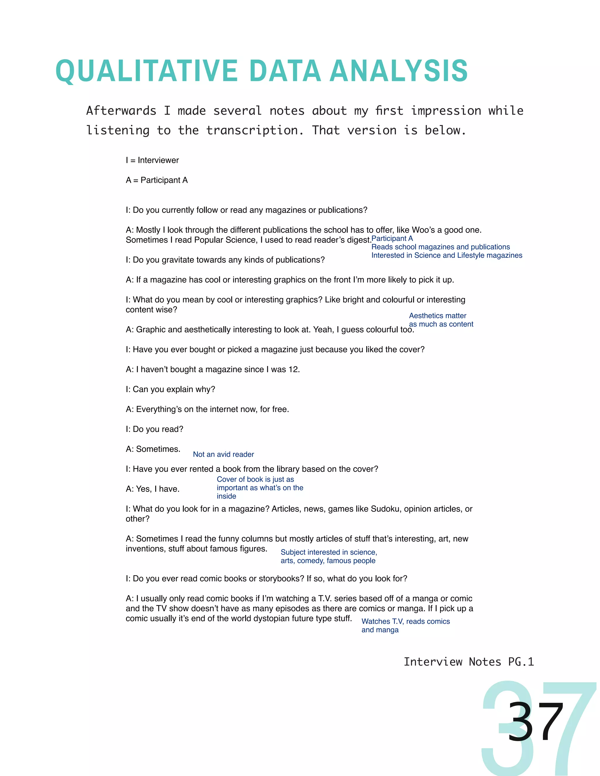 Ethnography Process Book | PDF | Arts and Crafts | Hobbies & Interests