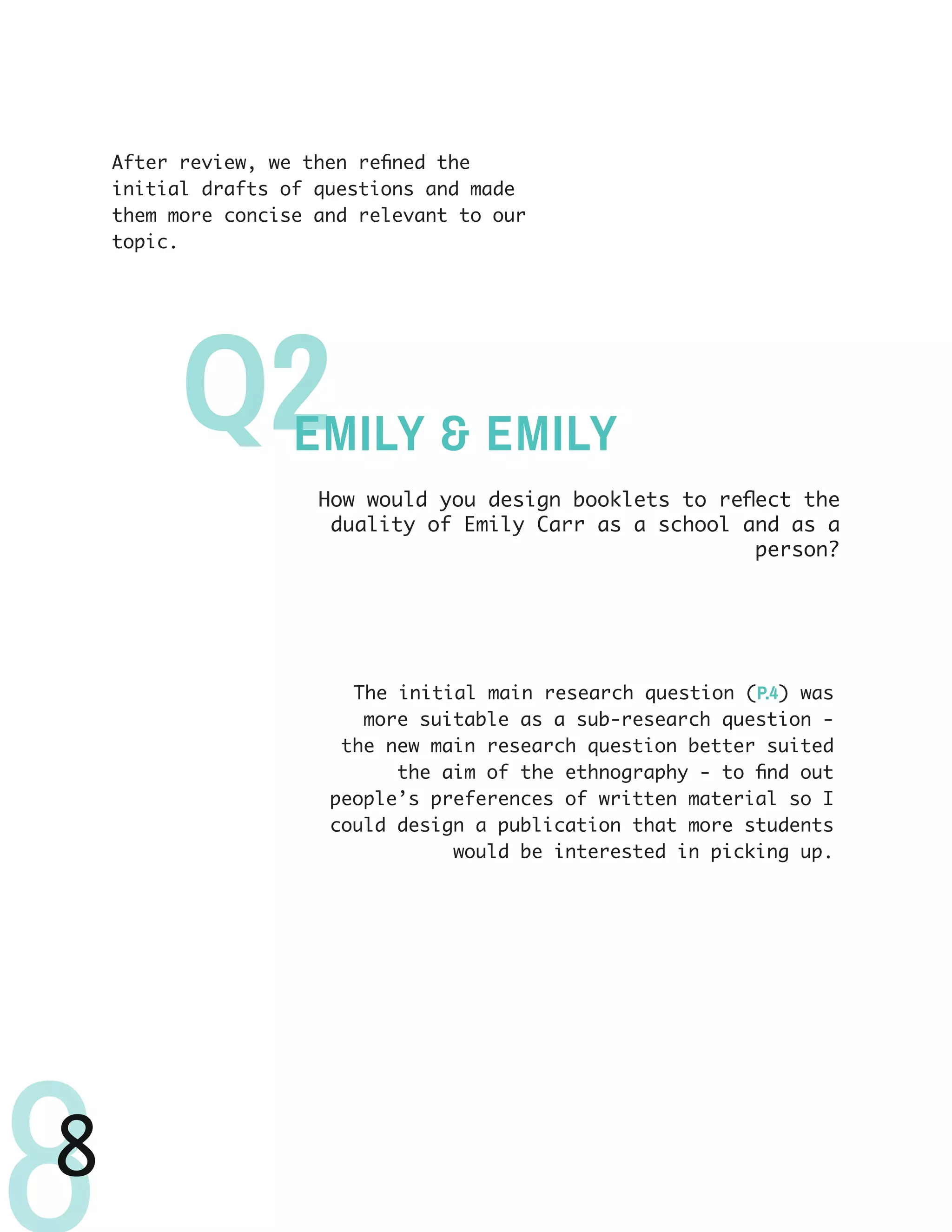 Ethnography Process Book | PDF | Arts and Crafts | Hobbies & Interests