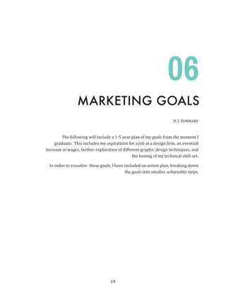 Marketing Plan of a Graphic Designer | PDF