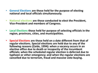 Philippine Government and Constituion | PPTX | Elections | Politics