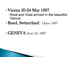 SocSci- Rizal as a Traveler | PPTX