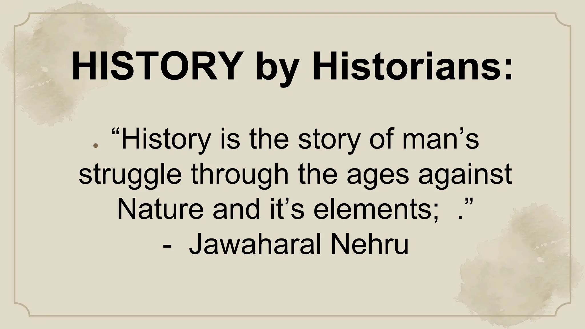 History: Definition, Sources and Methodologies | PPTX