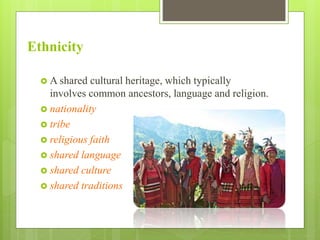 Race and Ethnicity | PPTX