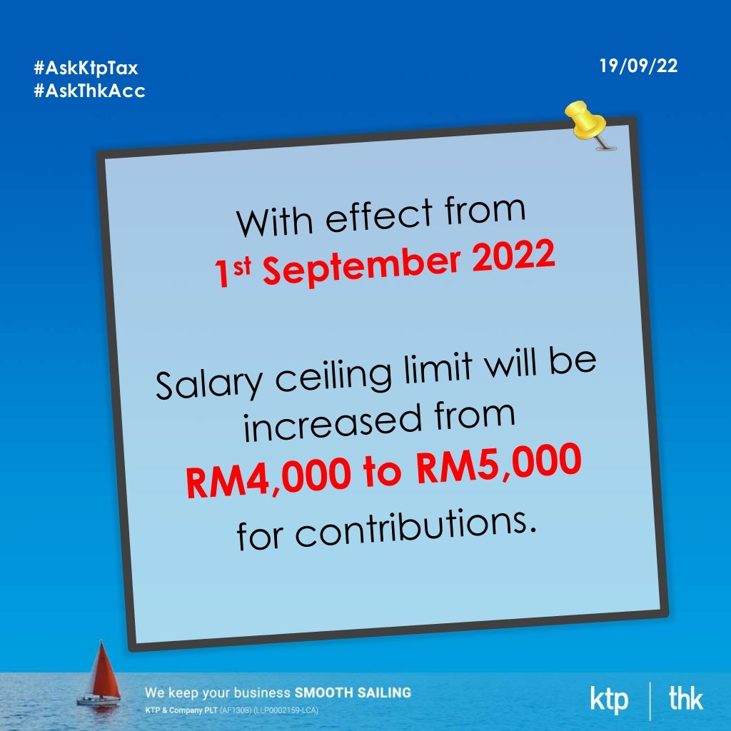 SOCSO Enforce New Salary Ceiling Limit for Contributions[7991].pptx