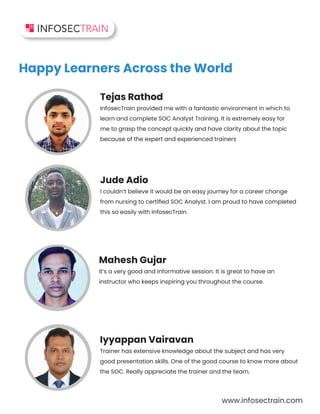 Security operations center_Specialist_training_course_content | PDF