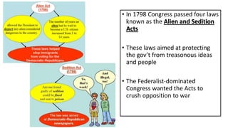 Soc studies #20 john adams’ presidency | PPTX
