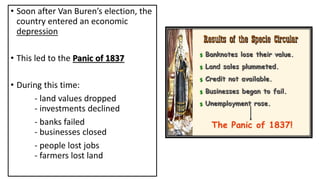 Soc studies #28 martin van buren plus | PPTX