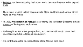 Soc studies#5 early explorations | PPT