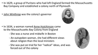 Soc studies #9 new england colonies | PPTX