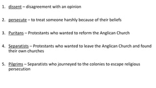 Soc studies #9 new england colonies | PPT