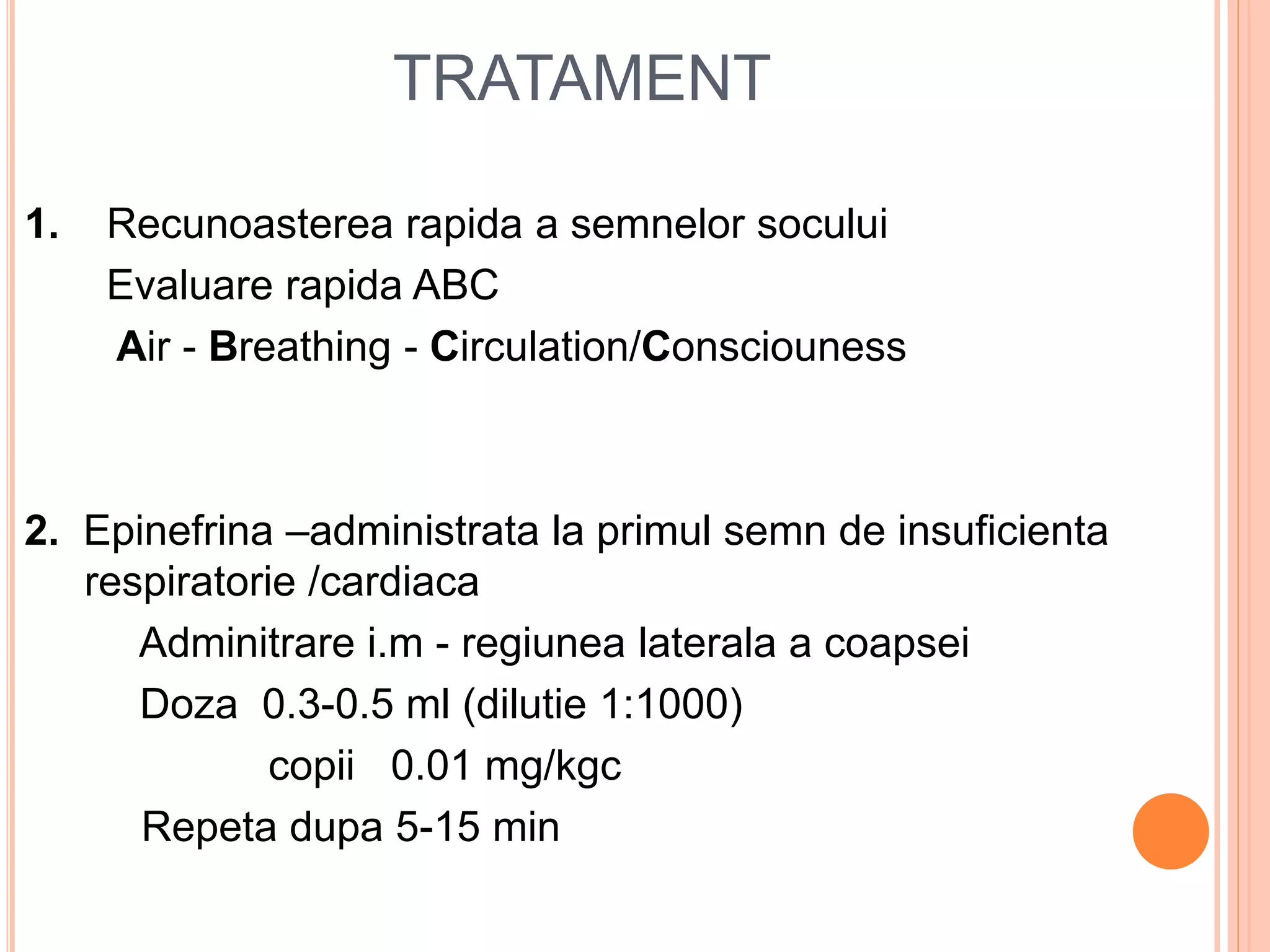 Socul anafilactic | PPTX