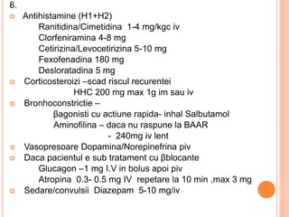 Socul anafilactic | PPTX
