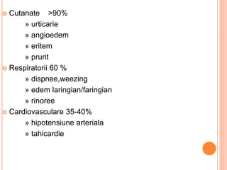 Socul anafilactic | PPTX