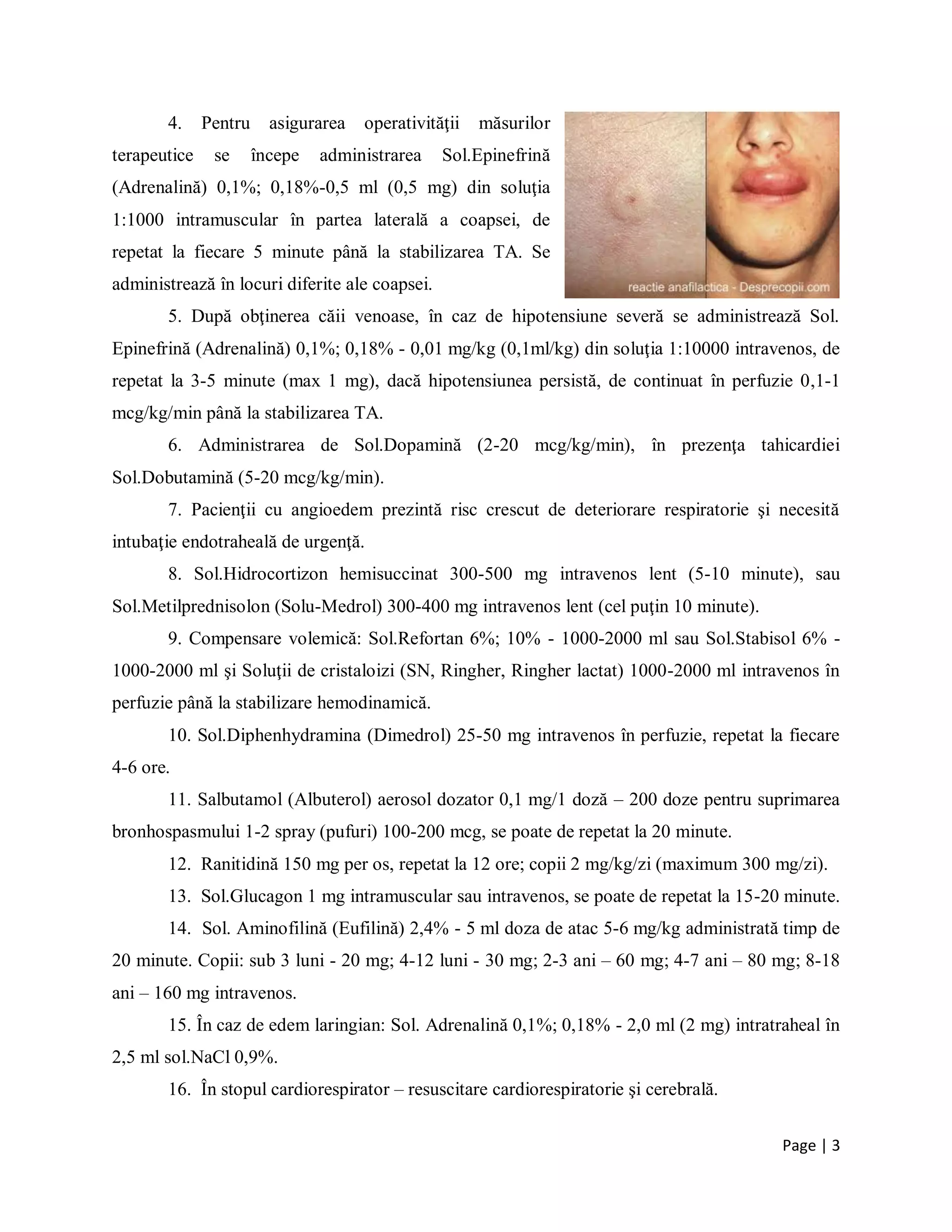 Socul anafilactic | PDF