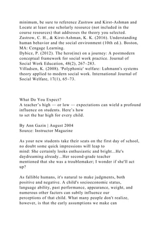SOCW 6210 Week 10 Discussion Theories of Life-Span Development.docx