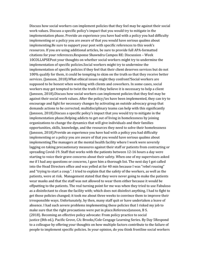 Socw 6361 week 10 Social Science homework help.docx