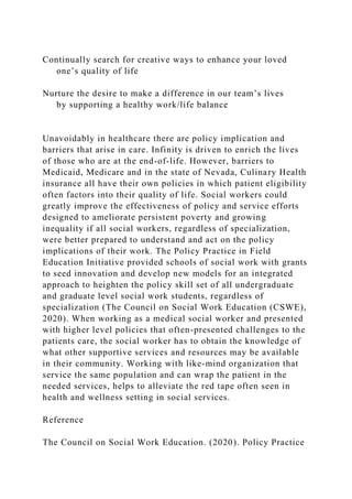 SOCW 6520 WK 5 responses Respond to the blog post of three.docx