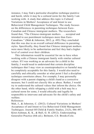 SOCW wk3 student response Discussion #2NOT A WORKEXAMPLES of g.docx