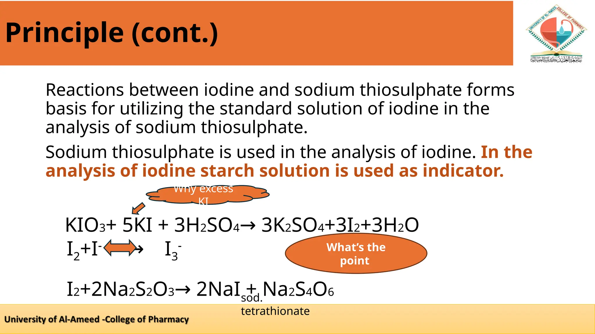 preparation and standardization of sodium thiosulfate.pptx