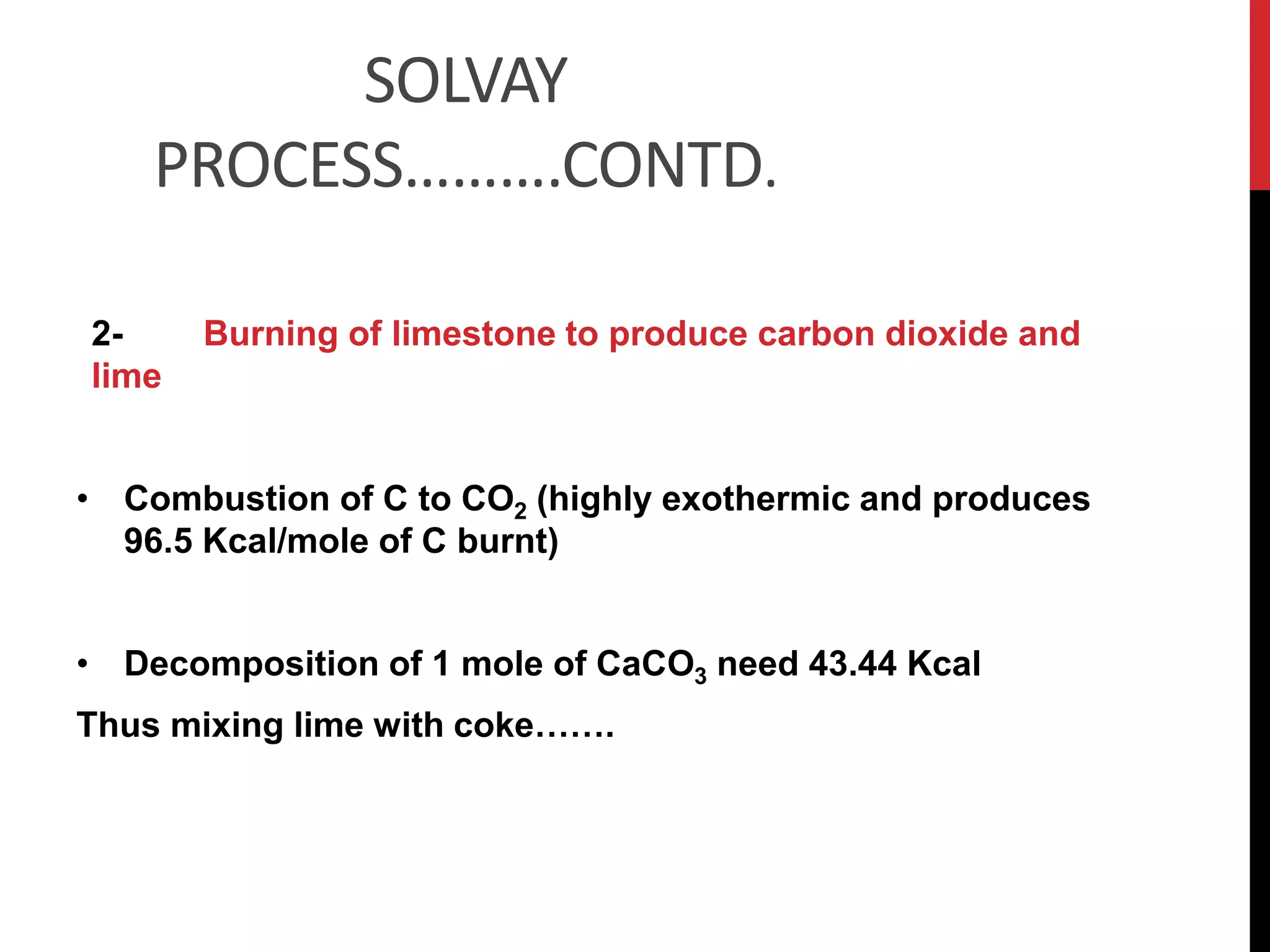 Soda ash manufacturing and process flow diagram | PPTX