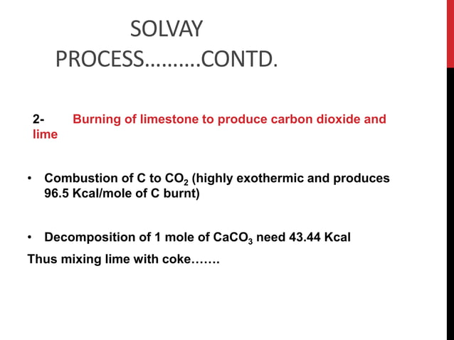 Soda ash manufacturing and process flow diagram | PPTX | Chemistry ...