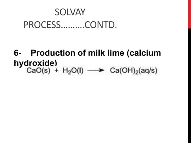 Soda ash manufacturing and process flow diagram | PPTX | Chemistry ...