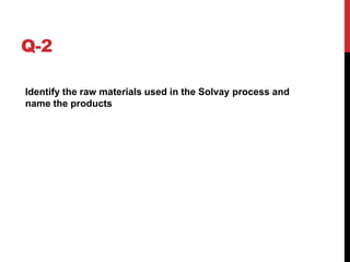 Soda ash manufacturing and process flow diagram | PPTX