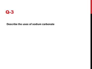 Soda ash manufacturing and process flow diagram | PPTX