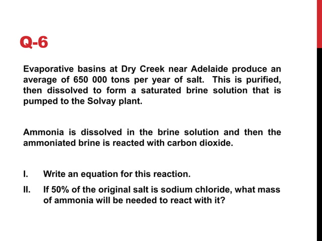 Soda ash manufacturing and process flow diagram | PPTX | Chemistry ...