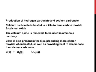 Soda ash manufacturing and process flow diagram | PPTX