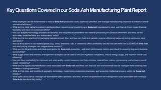 Soda Ash Manufacturing Plant Project Report | PPT