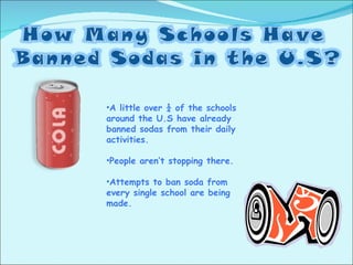 Soda ban ppt | PPT