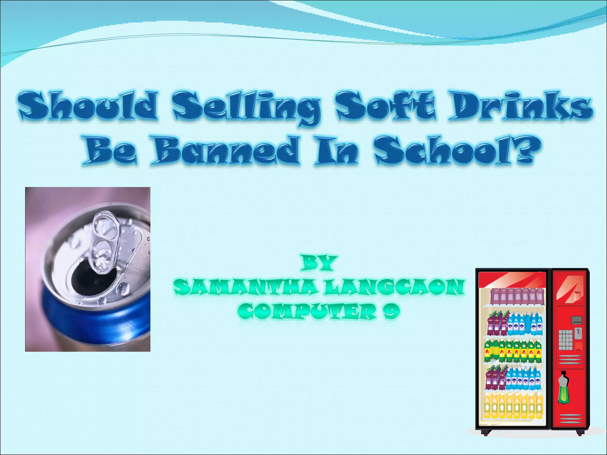 Soda ban ppt | PPT