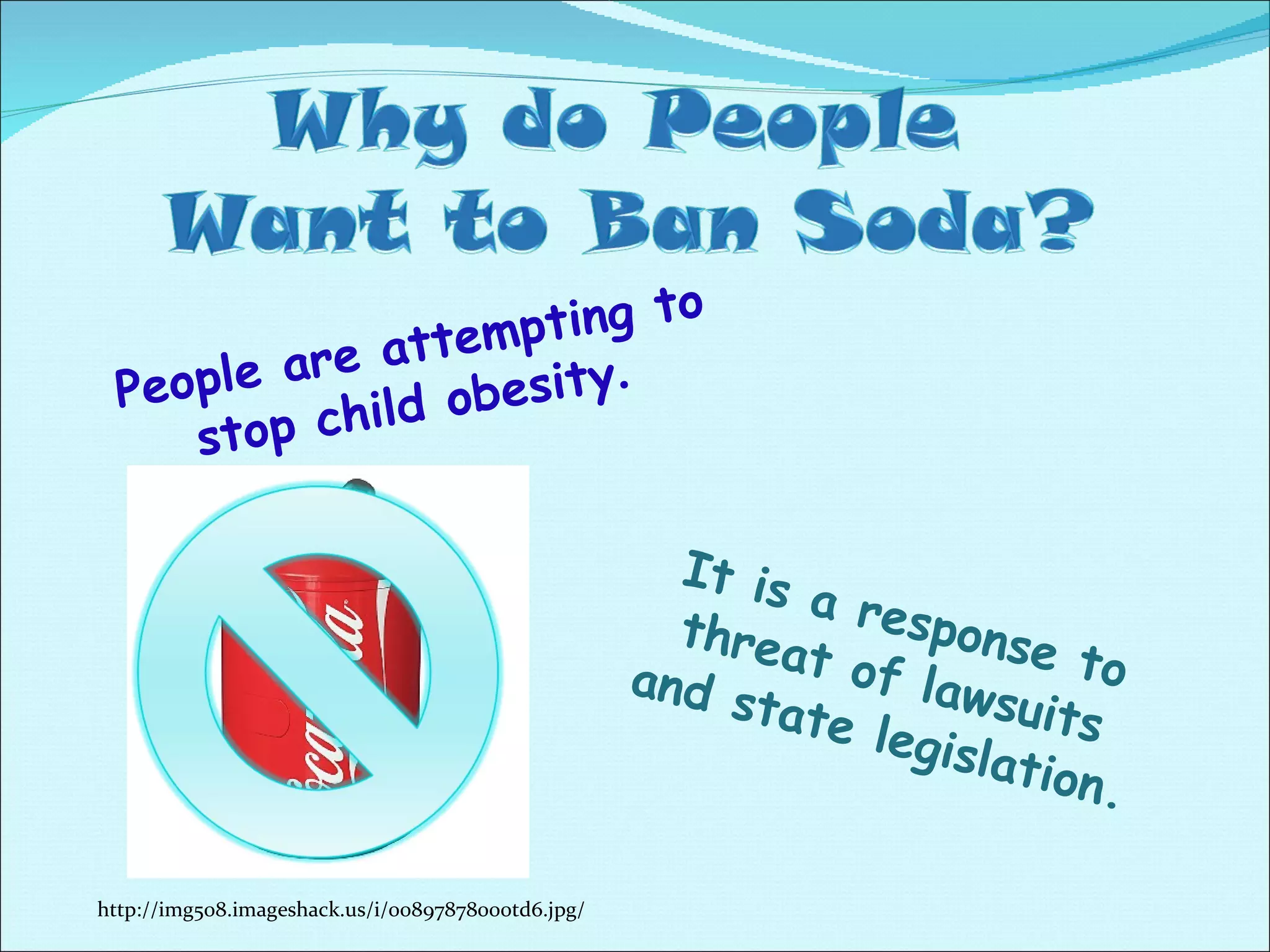 Soda ban ppt | PPT